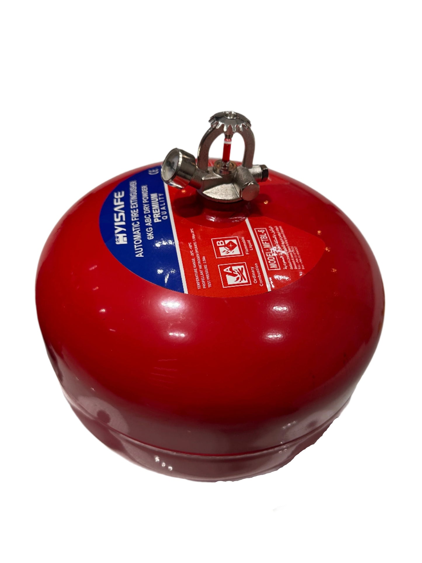 6KG Automatic Dry Powder Fire Extinguisher – SASSECO 6KG Automatic Dry Powder Fire Extinguisher – SASSECO